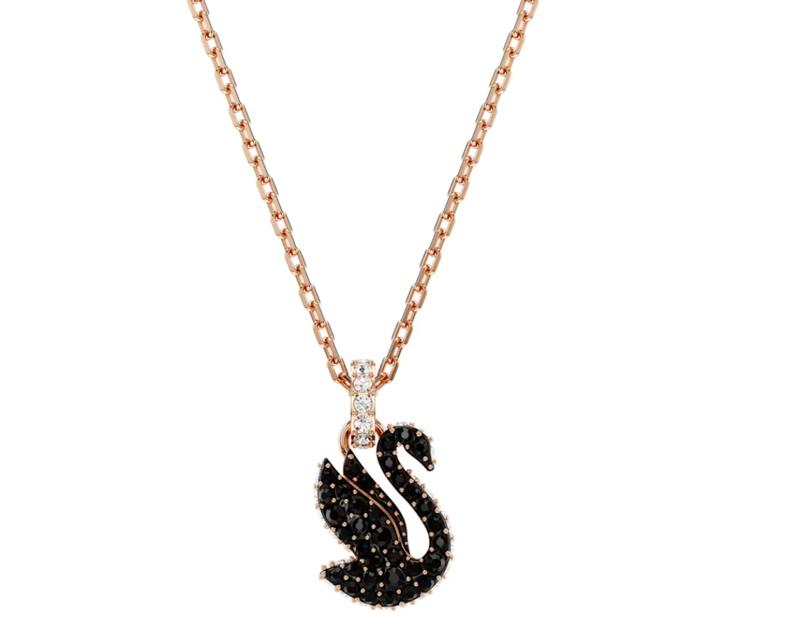 Necklace Woman Swarovski 5678046 Iconic Swan Metal Alloy